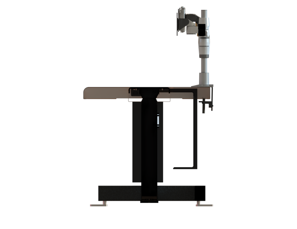 Ergonomic Workbench with Dual Monitor Arms - MSX Mobility